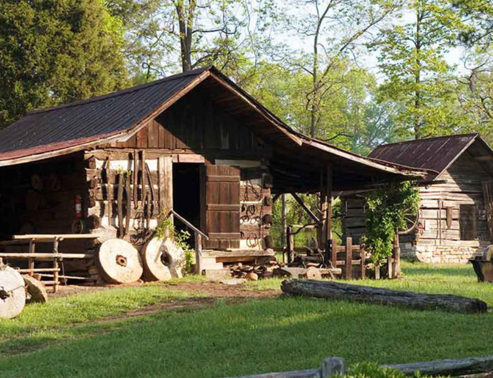 The Village - Historic Cabins, Barns, & Other Structures - The Museum ...
